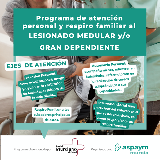 ASPAYM Murcia | Final del Programa de atención personal y respiro ...